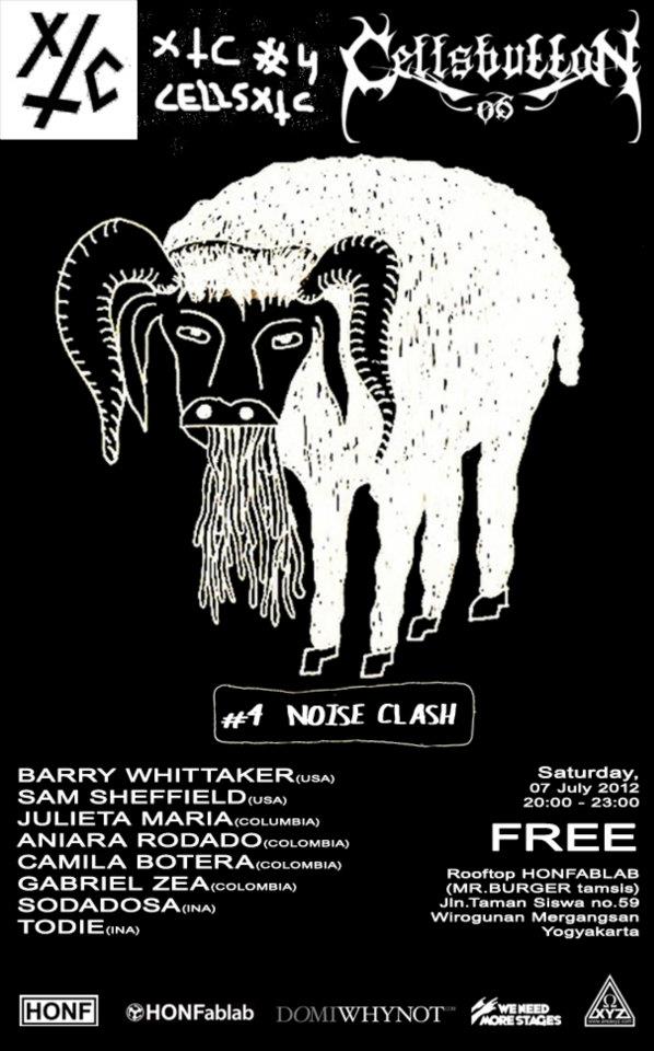 XTC #4 & Cellsbutton #6: CellsXTC – Noiseclash – JOGJA SONIC INDEX