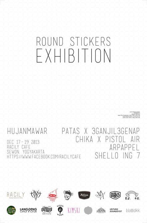 Pembukaan Pameran Round Stickers Exhibition – JOGJA SONIC INDEX